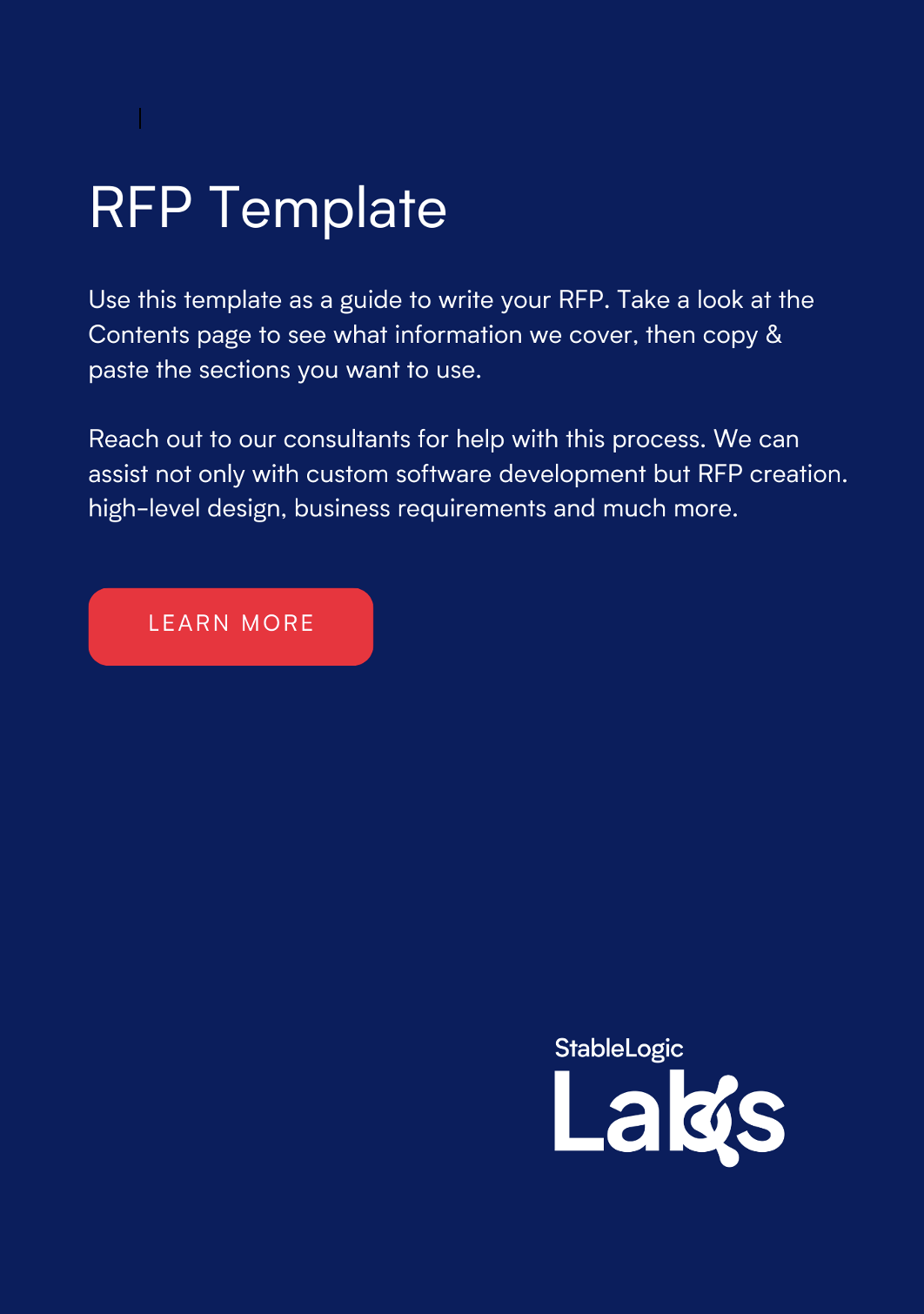 Software RFP Template | Download Now For Your Custom Software Project